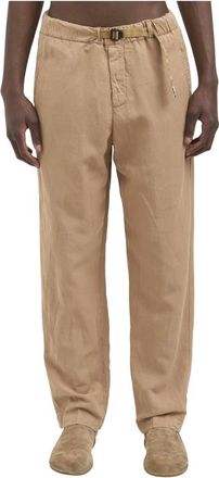 White Sand Homme, Pantalons, Brun, Taille: XL Pantalon en Lyocell et Lin