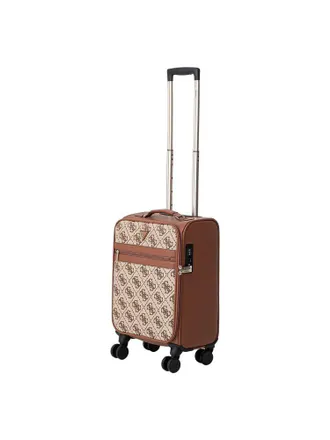 Guess Womens Travel Bag Cognac Logo Polyester - Travel-Bags