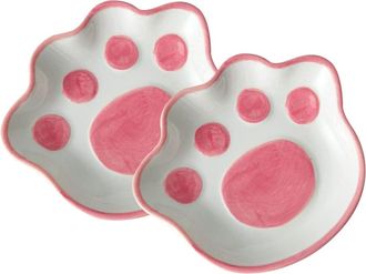 Holibanna 2st&uuml;cke S&uuml;&szlig;e Teller Aus Keramik Dip-schalen F&uuml;r Sojasauce Saucenschalen K&uuml;chengeschirr Keramikgeschirr Sojasaucenschalen Dip-saucenschalen Saucenschal