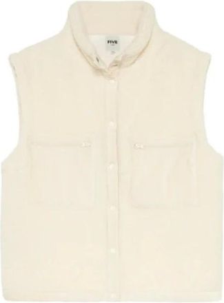 Five Jeans Five Jeans, Femme, Vestes, Beige, Taille: 36 FR Val&eacute;rine Vest