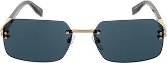 Marc Jacobs MA-1067442 Metal Rectangle Sunglasses - Gold
