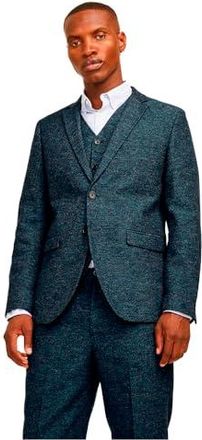 Jack & Jones Jprwinter Twill Slim Blazer Sn Veste de Costume, Bleu Marine foncé/Coupe : Coupe ajustée, 56 Homme