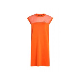 Karl Lagerfeld Damen, Kleider, Orange, MGr&ouml;&szlig;e