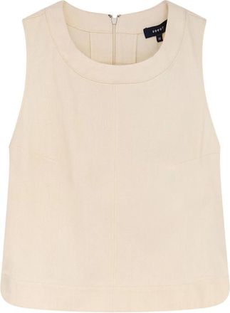 SOEUR Soeur, Femme, Tops, Beige, Taille: 40 FR Top en coton Pampa