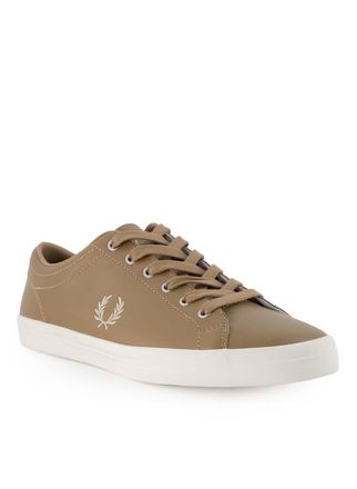 Fred Perry Herren Sneaker braun Glattleder