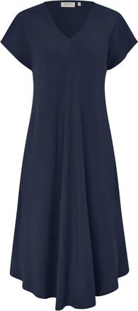 Masai Femme, Robes, Bleu, Taille: 38 FR Wing Sleeve Midi Dress