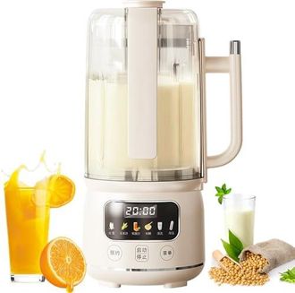 Generic Machine &agrave; Lait de Soja et Noix 1,5 L - Automatique 6 en 1 pour Lait V&eacute;g&eacute;tal avec 12 Lames, Minuteur 12h, Maintien au Chaud 4h, Auto-Nettoyante, Affich