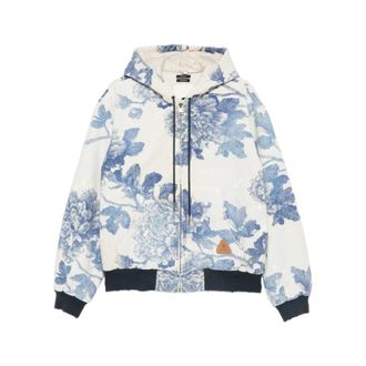 R13 Homme, Sweatshirts et sweats &agrave; capuche, Multicolore, Taille: M Veste de travail d&eacute;contract&eacute;e