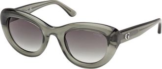 Guess Lunettes de soleil Gu00352 - Femme - Accessoires - Gris - Taille: 50 MM