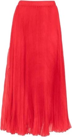 Ermanno Scervino Femme, Jupes, Rouge, Taille: 40 FR Long Skirt