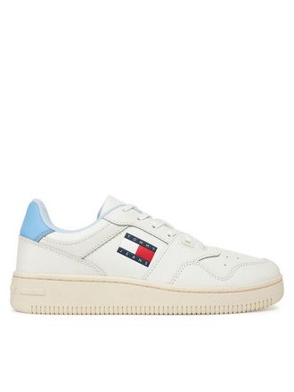 Tommy Jeans Sneakers Tjw Retro Basket Ess EN0EN02505 Wei&szlig;