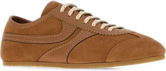 Dries Van Noten Calf Leather Flat - Brown