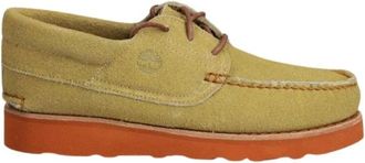 Timberland Homme, Chaussures, Vert, Taille: 44 1/2 EU Chaussures &agrave; lacets 3 oeillets