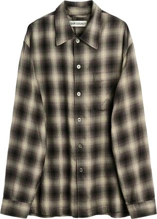 Our Legacy Every Check-pattern Button-down Shirt