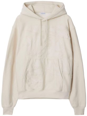 Burberry EKD Hoodie - Weiß