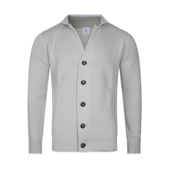 Eleventy Cardigan Mag0N037 - Homme - Pulls - Beige - Taille: XL