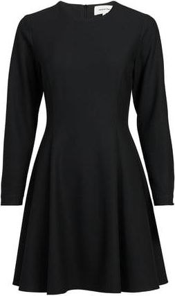 Saison 1865 Robe courte &eacute;vas&eacute;e unie