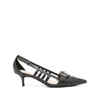 Pinko Mid-Heel Leder Pumps - - Shoes - Damen - Schwarzk - 36 EU