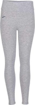 Joma Damen Lange Street Leggings, Grau meliert klar, 3XS