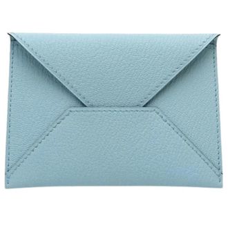 Herm&egrave;s Pre-owned Business card case - - Pre-owned - Damen - Blau - ONE SIZE