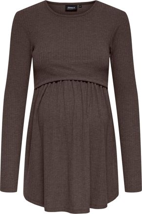 Only Olmmalaya Base Ls O-Neck Nursing Top JRS