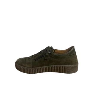 Gabor Femme, Chaussures, Vert, Taille: 39 1/2 EU Laced Chaussures