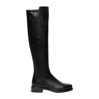 Nero Giardini Stiefel aus Leder und technischem Gewebe - - Shoes - Damen - Schwarzk - 39 EU