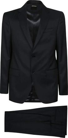 Ermenegildo Zegna Homme, Costumes, Bleu, Taille: XL Costume LUX Tailoring