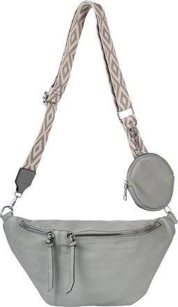 styleBREAKER Umh&auml;ngetasche Halbmond Crossbody Bag Set 3-Teilig