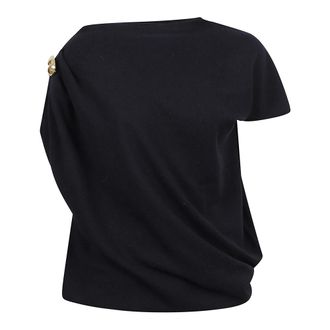 Fabiana Filippi Femme, Blouses et Chemises, Bleu, Taille: 36 FR Top