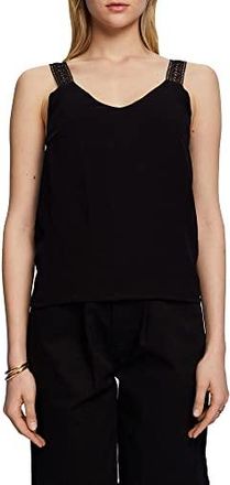 Esprit 043Eo1F303 Blouse, 001/Noir, L Femme