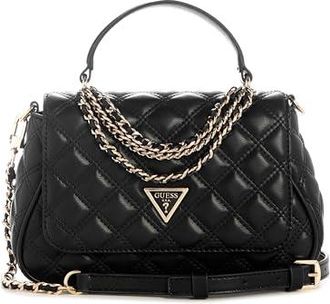 Guess Rabat &agrave; poign&eacute;e sup&eacute;rieure Giully II pour femme, Bla, taille unique