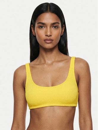 Banana Moon Banana Moon Bikini-Oberteil Justin Scrunchy JAA22 Gelb
