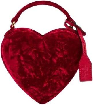 Moschino Femme, Sacs, Rouge, Taille: ONE Size Love Me Bag