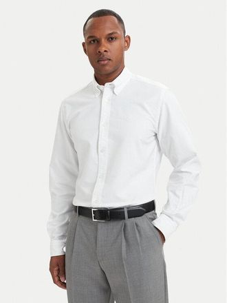 HUGO BOSS Hemd H-Liam 50566988 Wei&szlig; Regular Fit