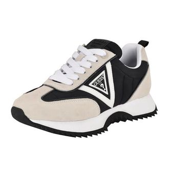 Guess Guess Femme Bail Basket, Noir Blanc 001, 38.5 EU