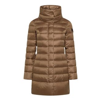 Peuterey Doudoune mi-longue - Femme - Manteaux - Brun - Taille: 36 FR