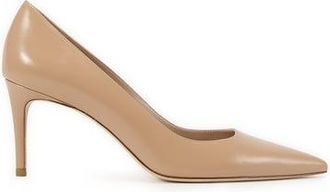 Stuart Weitzman Escarpins Stuart Power 75 en cuir mat