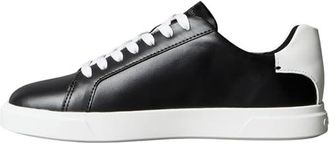 Calvin Klein Baskets Cupsole Femme Low Pro en Cuir, Noir (Black), 36