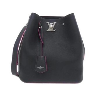 Louis Vuitton Pre-owned Lockme Bucket - Femme - Pre-owned - Noir - Taille: ONE Size