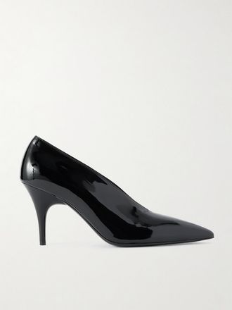 Gucci 97 Pumps Aus Lackleder - Schwarz