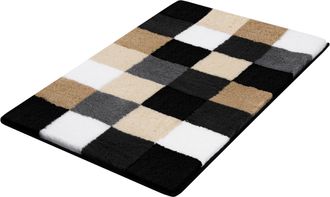Kleine Wolke 5426926225 Badteppich Caro 70 x 120 cm schwarz