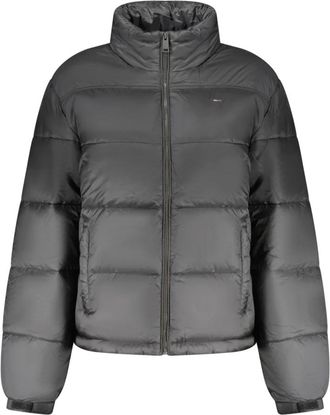 Tommy Hilfiger Femme, Vestes, Noir, Taille: 44 FR Packable Hood Relaxed Puffer Jacket