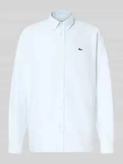Lacoste Regular Fit Freizeithemd aus reiner Baumwolle