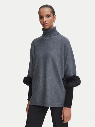 Rinascimento Rinascimento Rollkragenpullover CFM0012388003 Grau Oversize