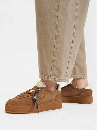 Tommy Jeans Sneakers The Greenwich Edge Max EN0EN03122 Hellbraun