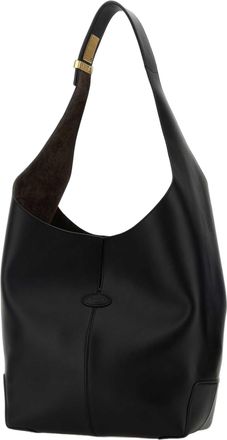 Tod's Nero Borse A Secchiello Bag