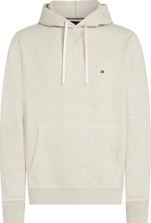 Tommy Hilfiger Homme, Sweatshirts et sweats &agrave; capuche, Beige, Taille: M Heathered Oatmilk Sweat &agrave; capuche en polaire saisonnier