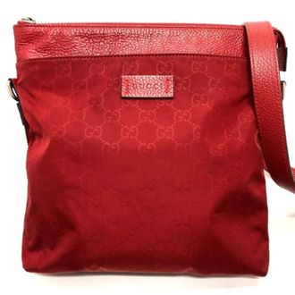 Gucci Pre-owned Canvas gucci-taschen - - Pre-owned - Damen - Rot - ONE SIZE