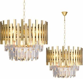 Milagro ASPEN GOLD Kronleuchter 6xE14